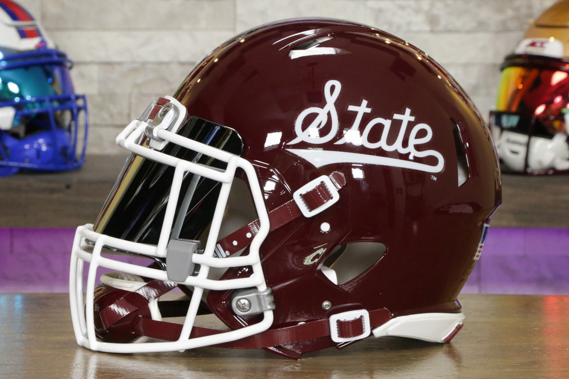 Mississippi State Bulldogs Riddell Speed Authentic Helmet - GG Edition ...