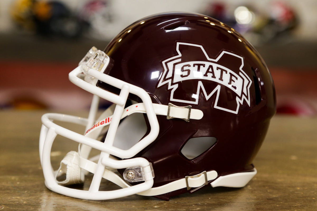 Mississippi State Bulldogs Riddell Speed Mini Helmet – Green Gridiron, Inc.