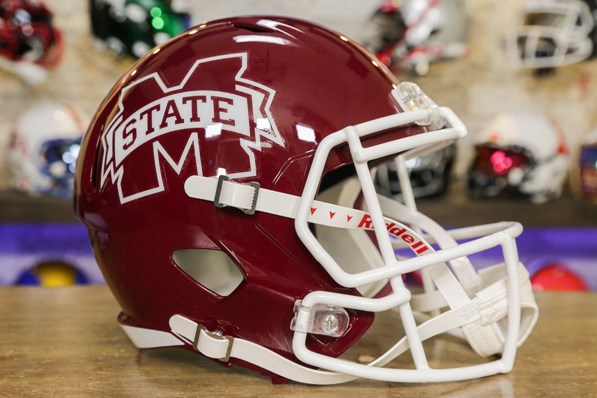 Mississippi State Bulldogs Riddell Speed Display Helmet – Green ...