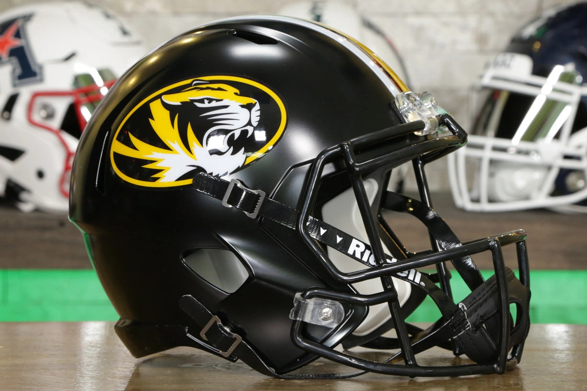 Missouri Tigers Riddell Speed Replica Helmet – Green Gridiron, Inc.