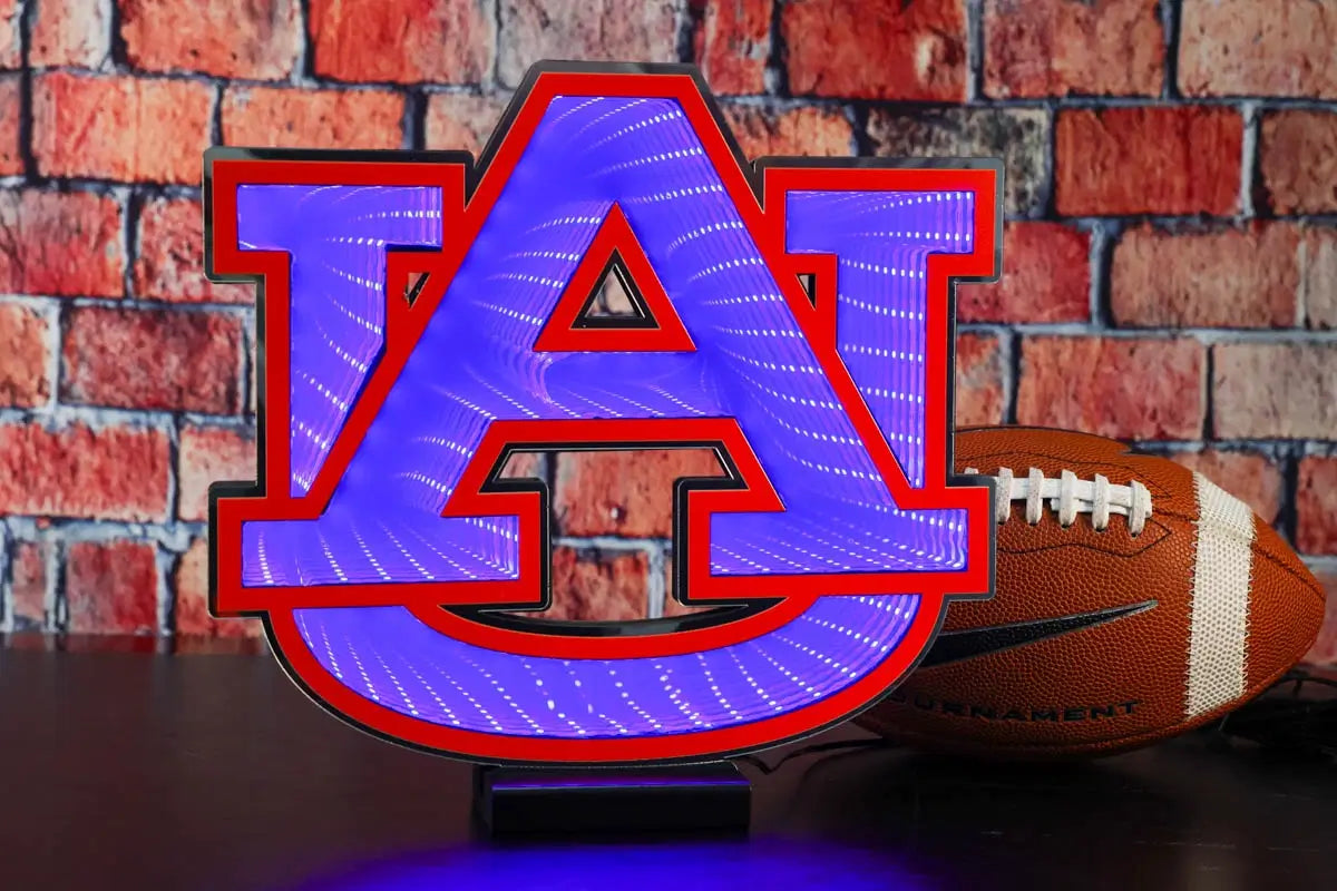 NCAA LED Infinity Logo Light - Auburn Tigers – Green Gridiron, Inc.