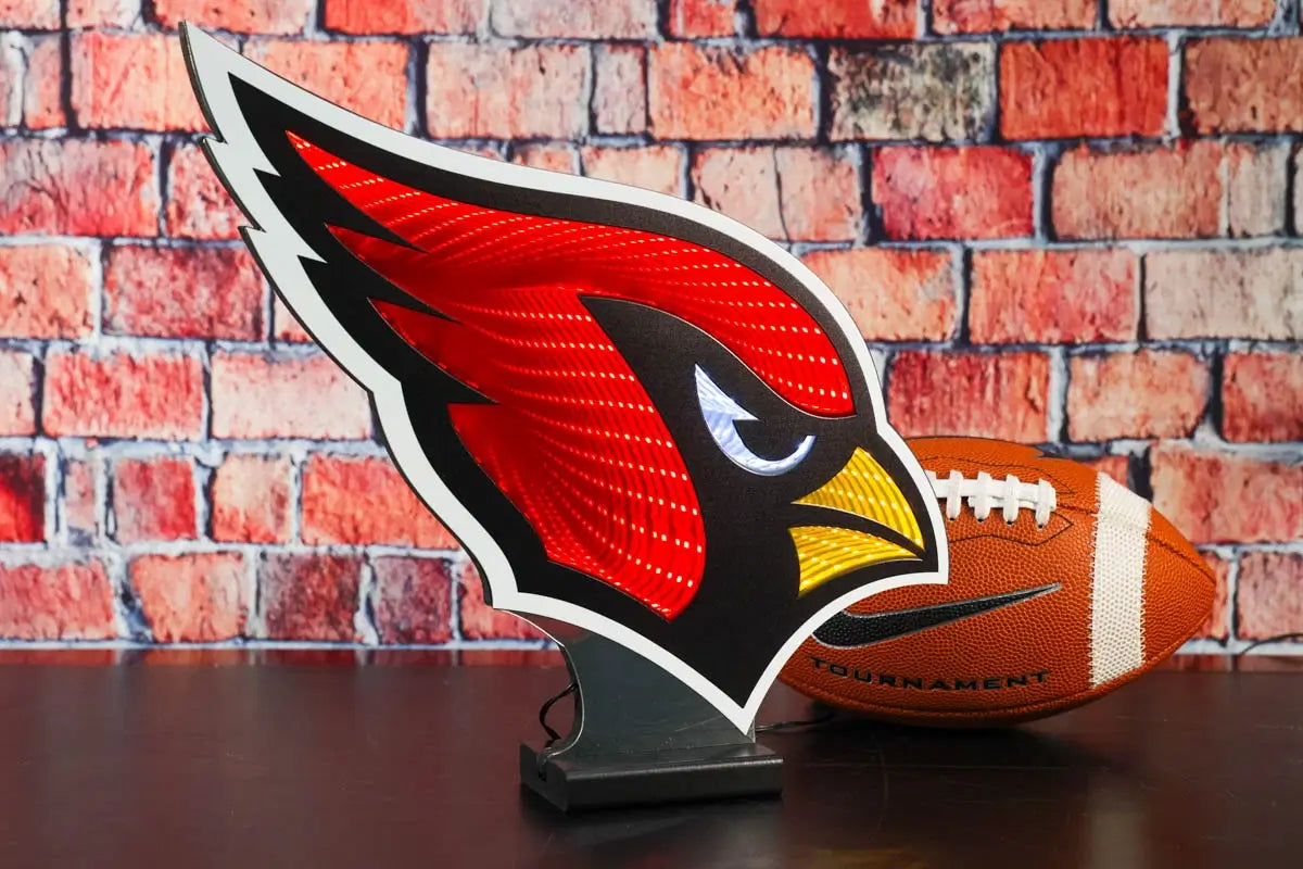 NFL LED Infinity Logo Light - Arizona Cardinals – Green Gridiron, Inc.