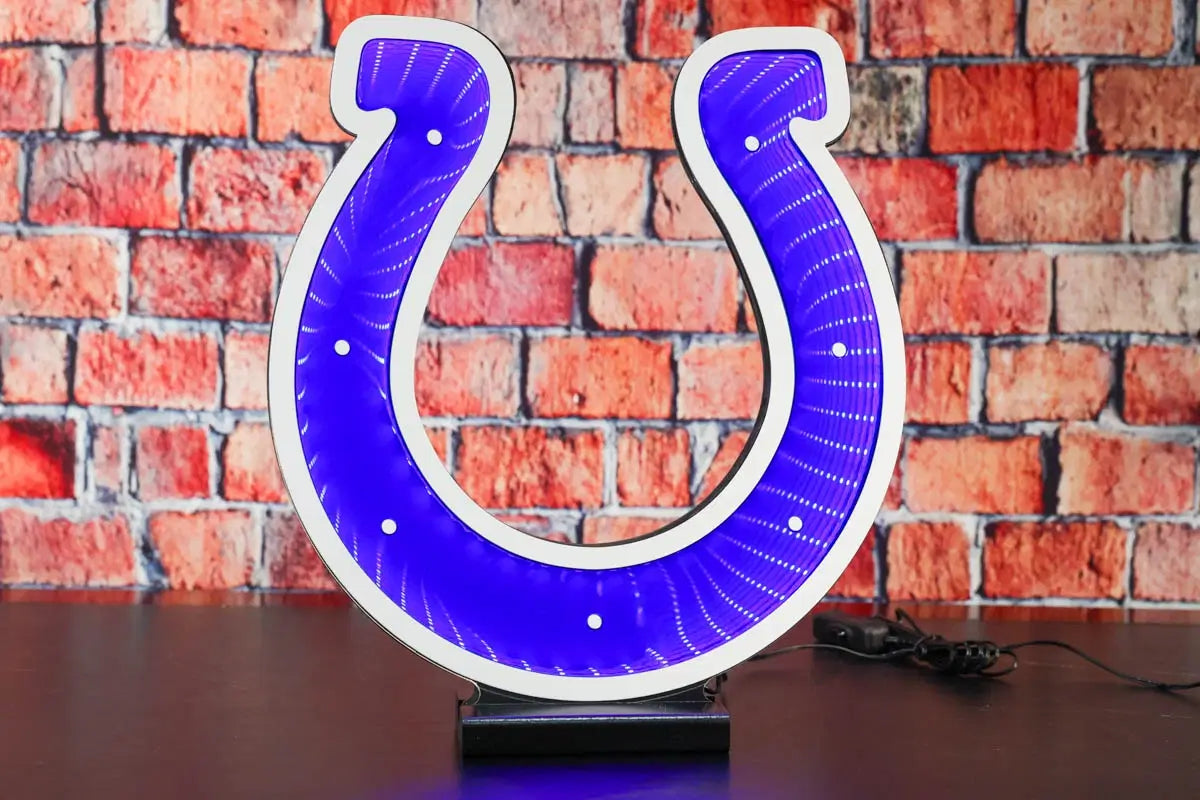 NFL LED Infinity Logo Light - Indianapolis Colts – Green Gridiron, Inc.