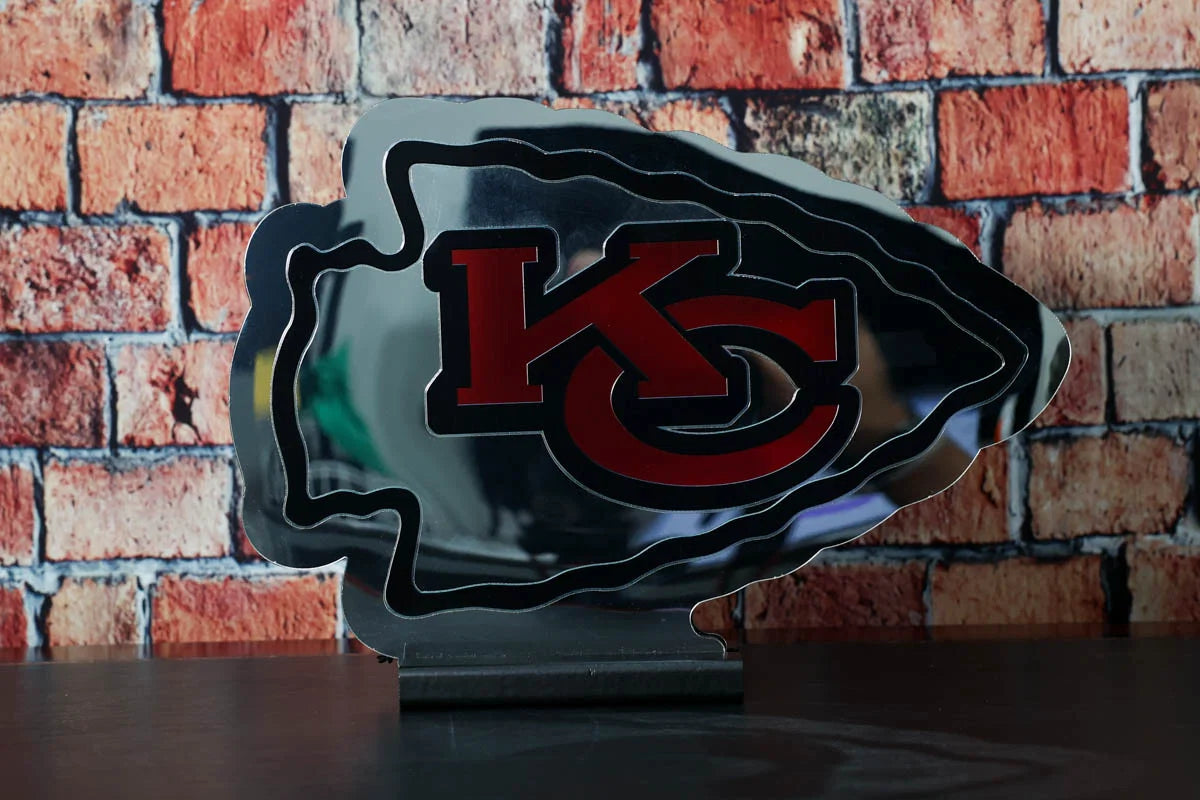 NFL LED Infinity Logo Light - Kansas City Chiefs – Green Gridiron, Inc.