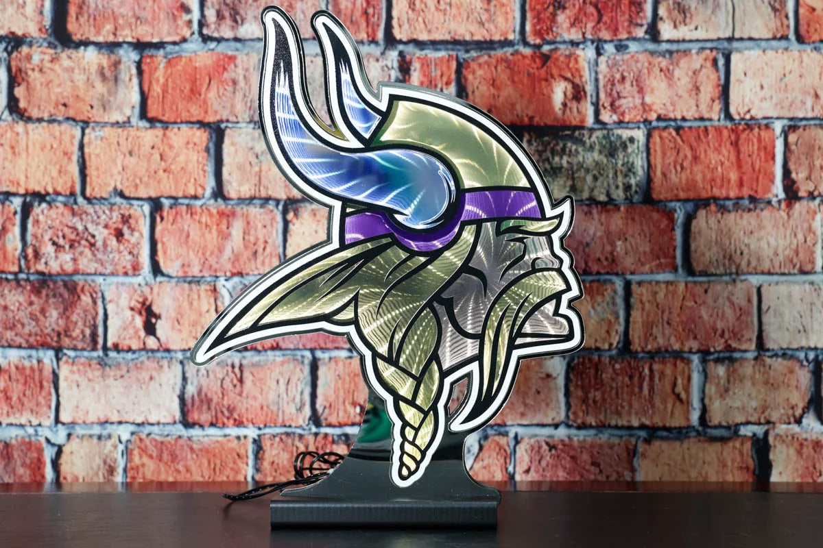 NFL LED Infinity Logo Light - Minnesota Vikings – Green Gridiron, Inc.