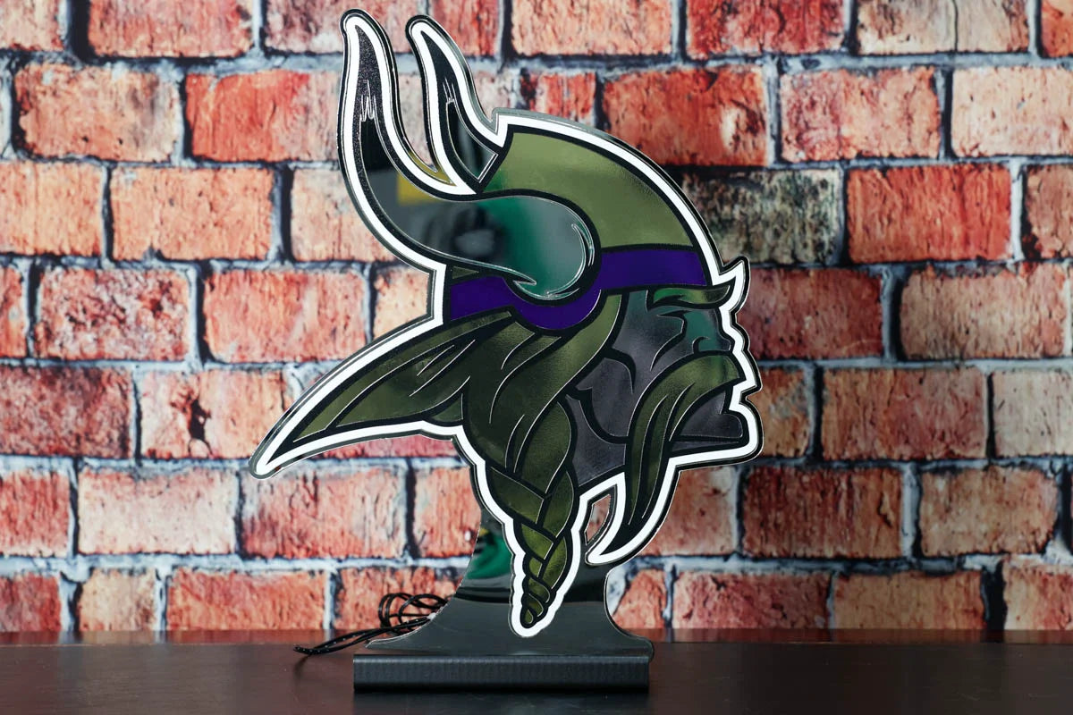NFL LED Infinity Logo Light - Minnesota Vikings – Green Gridiron, Inc.