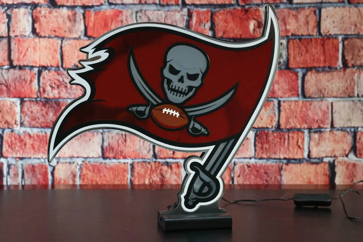 NFL LED Infinity Logo Light - Tampa Bay Buccaneers – Green Gridiron, Inc.
