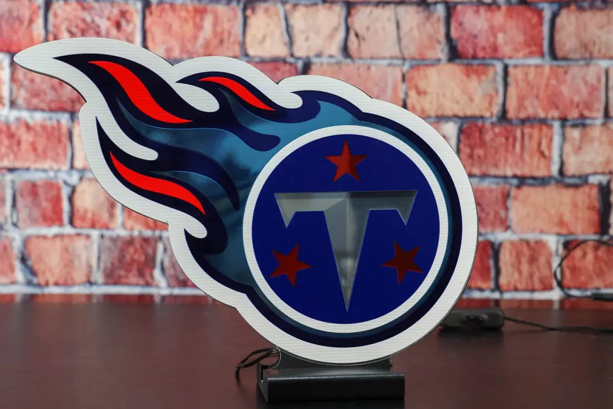 NFL LED Infinity Logo Light - Tennessee Titans – Green Gridiron, Inc.