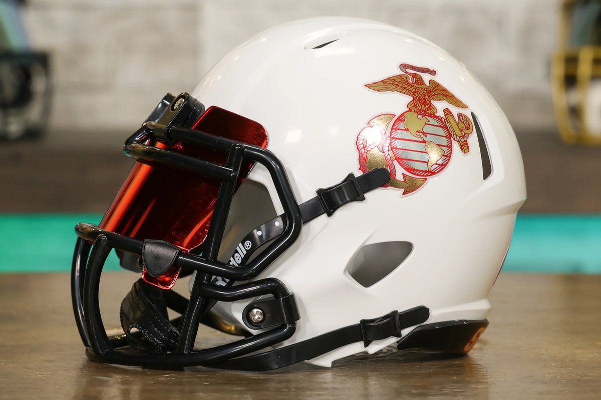 Navy Midshipmen Riddell Speed Mini Helmet USMC - TSC Edition 02073 ...