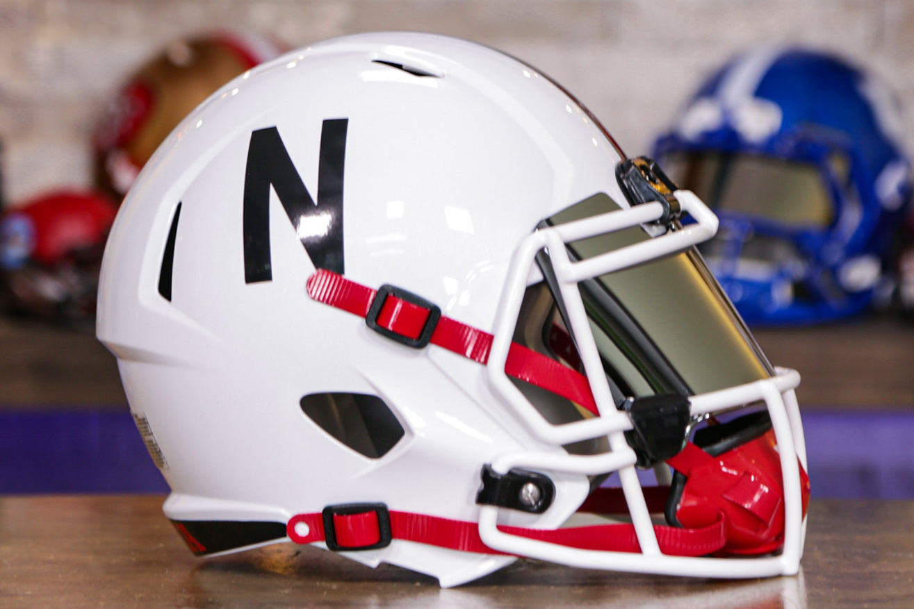 Husker Helmet Nebraska Huskers Football Helmets Full Size Riddell