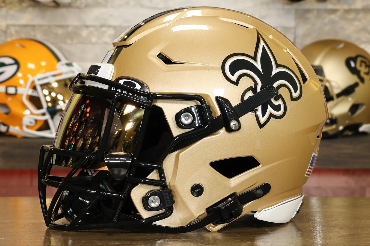 New Orleans Saints Riddell SpeedFlex Helmet - GG Edition – Green ...