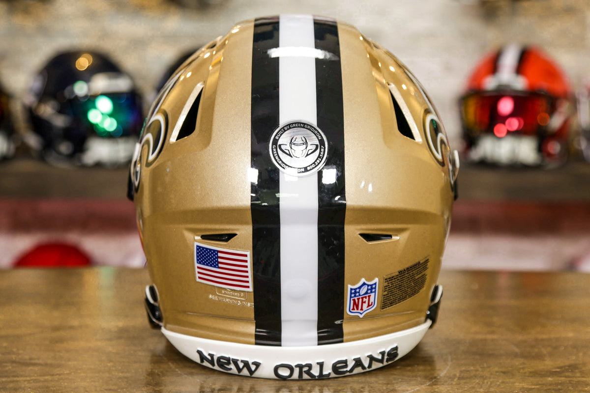 New Orleans Saints Riddell SpeedFlex Helmet - GG Edition 00369 – Green ...