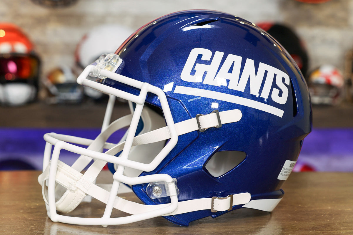 New York Giants Riddell Speed Replica Helmet - Alternate Color Rush ...