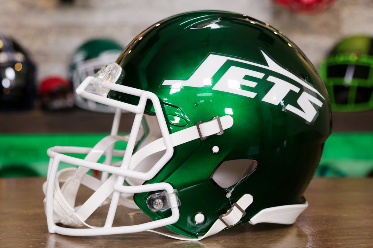 New York Jets Riddell Speed Authentic Helmet - Tribute Alternate ...