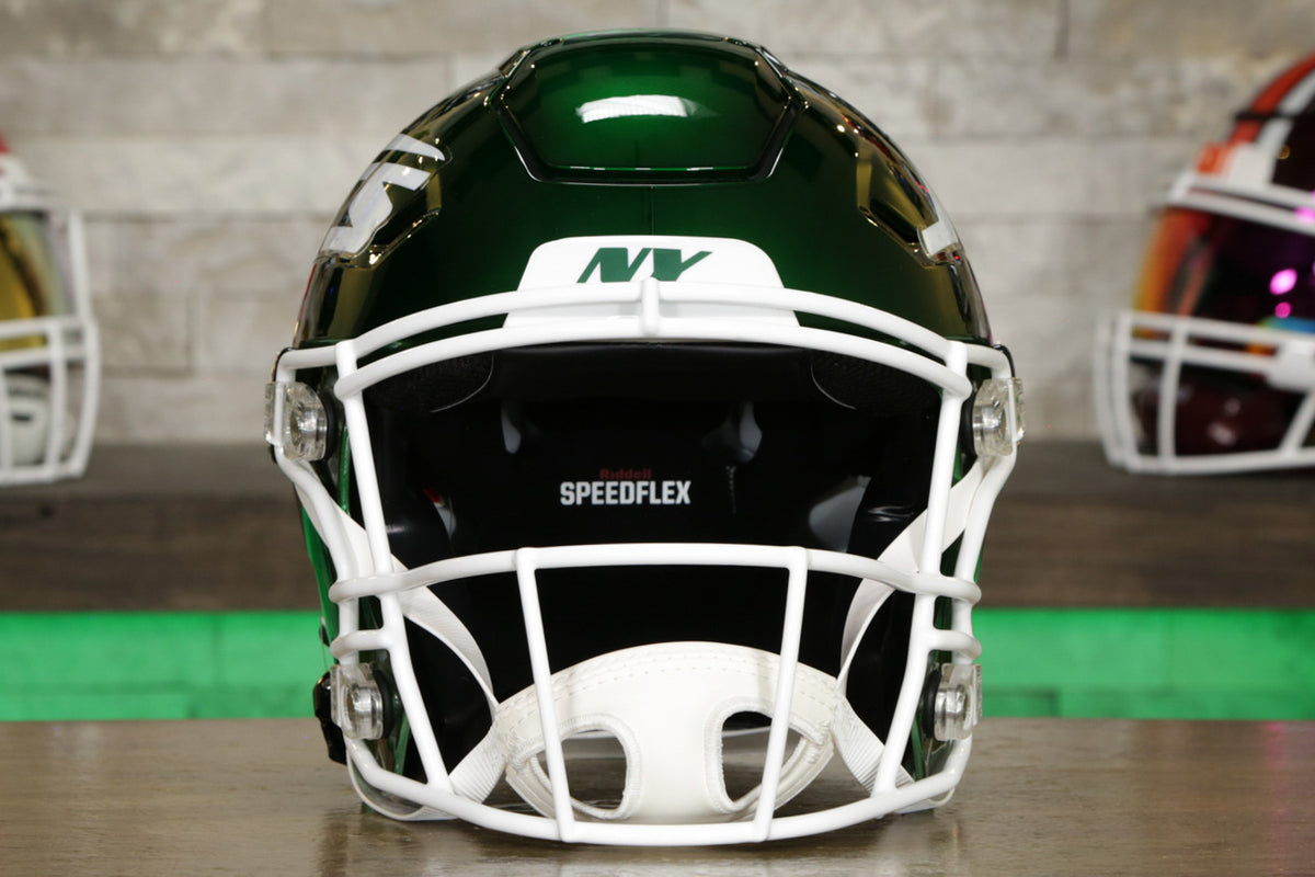New York Jets Riddell SpeedFlex Helmet – Green Gridiron, Inc.