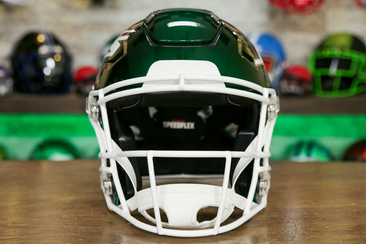 New York Jets Riddell SpeedFlex Helmet - Tribute Alternate – Green ...