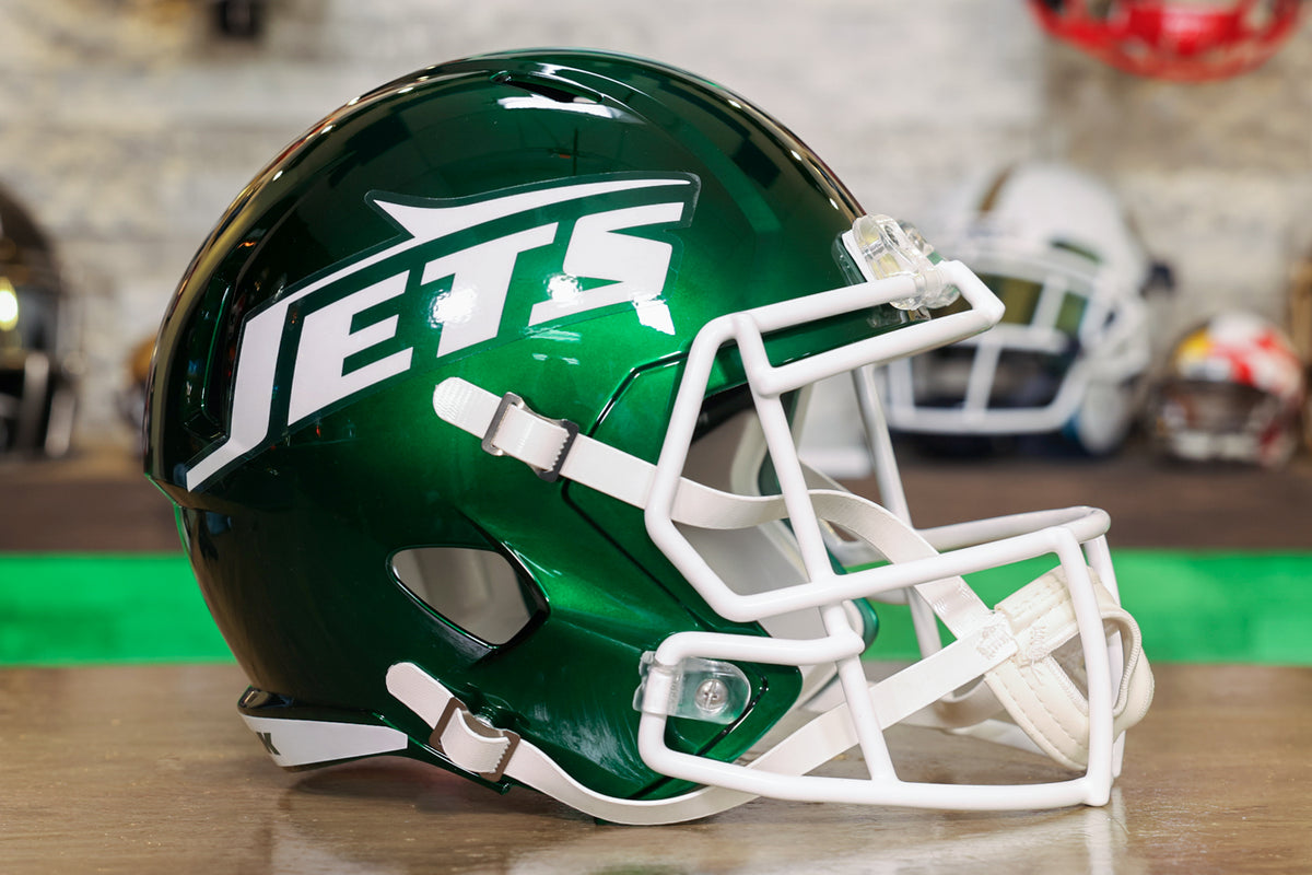 New York Jets Riddell Speed Replica Helmet - 2023 Alternate – Green ...