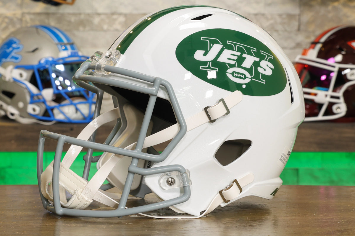 New York Jets Riddell Speed Replica Helmet - Alternate #3 – Green ...