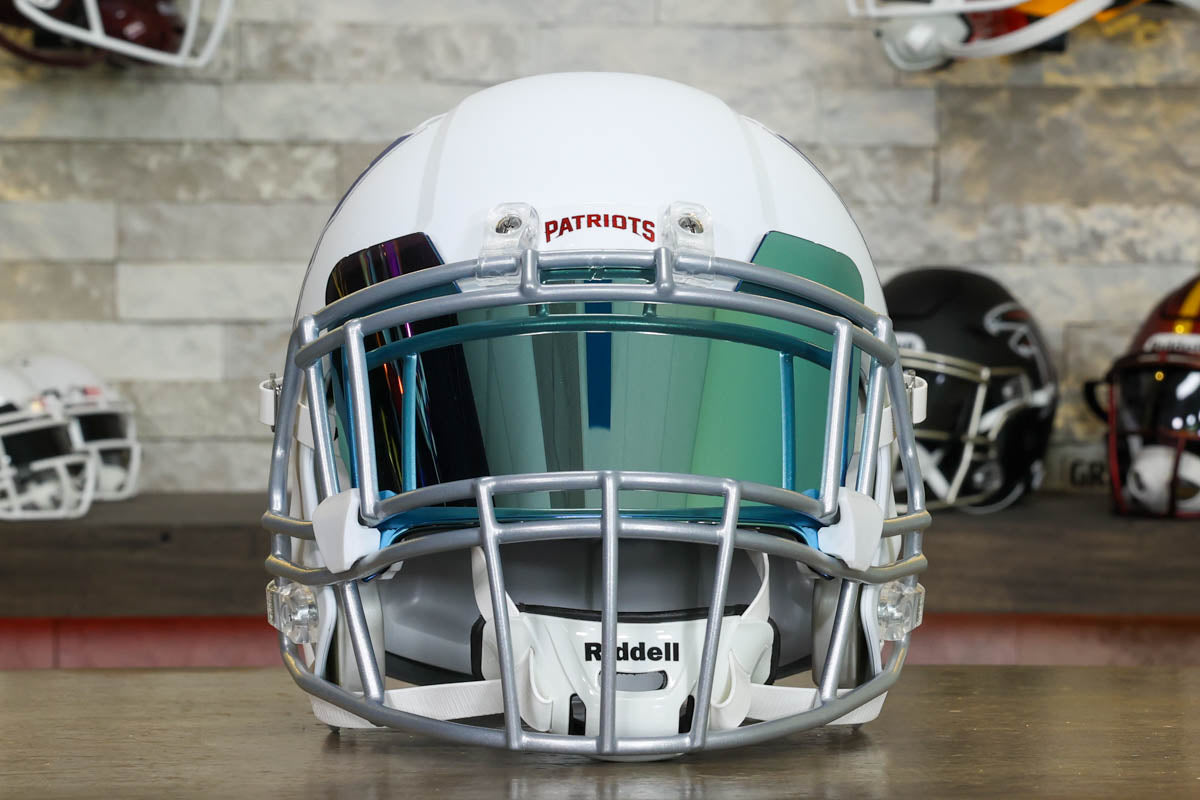 New England Patriots Riddell Speed Display Helmet - Rivalries GG Editi ...