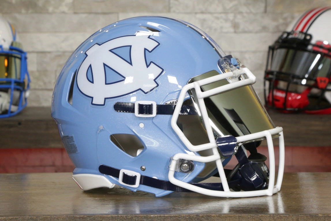 North Carolina Tar Heels Riddell Speed Authentic Helmet - GG Edition ...