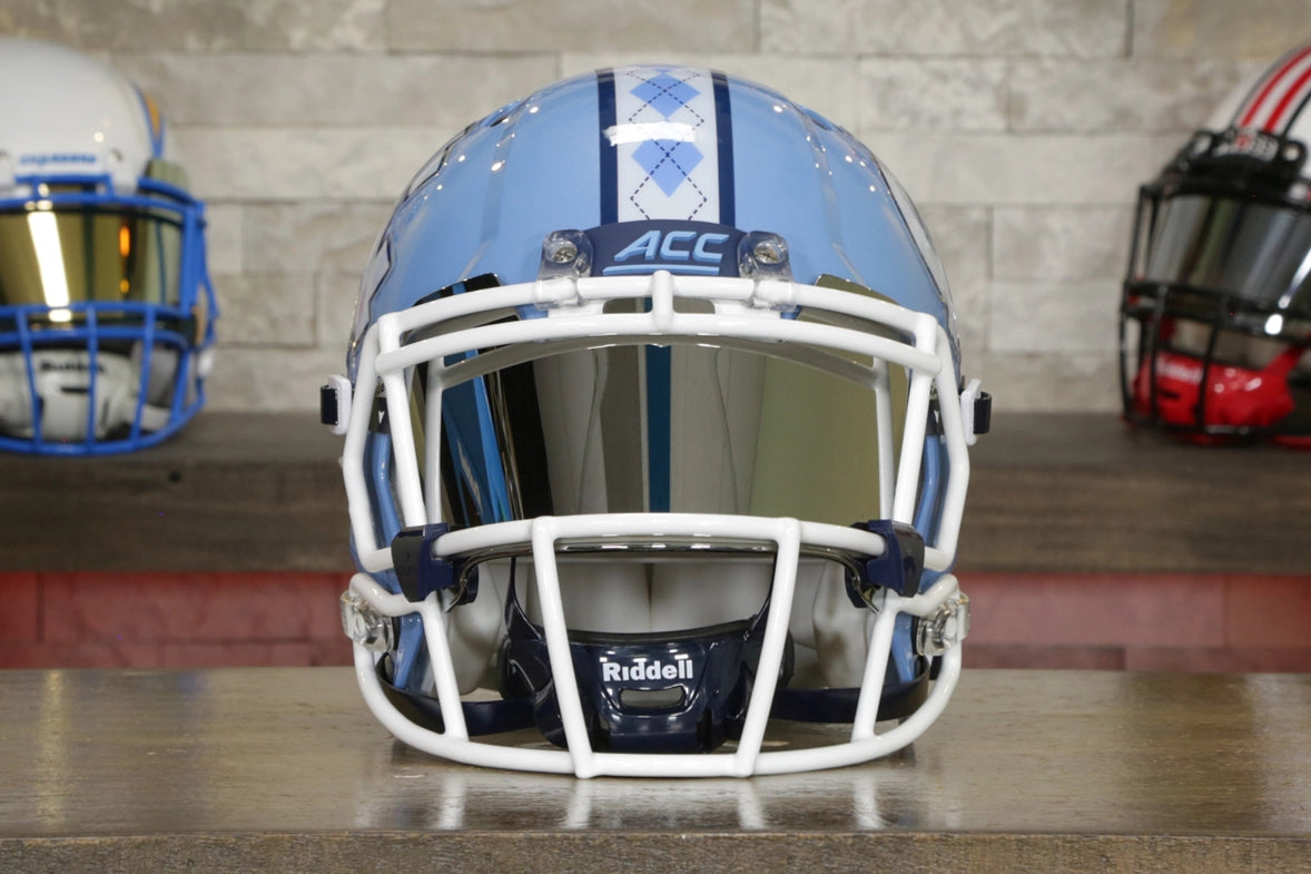 North Carolina Tar Heels Riddell Speed Authentic Helmet - GG Edition ...