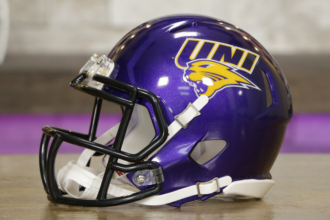 Northern Iowa Panthers Riddell Speed Mini Helmet – Green Gridiron, Inc.