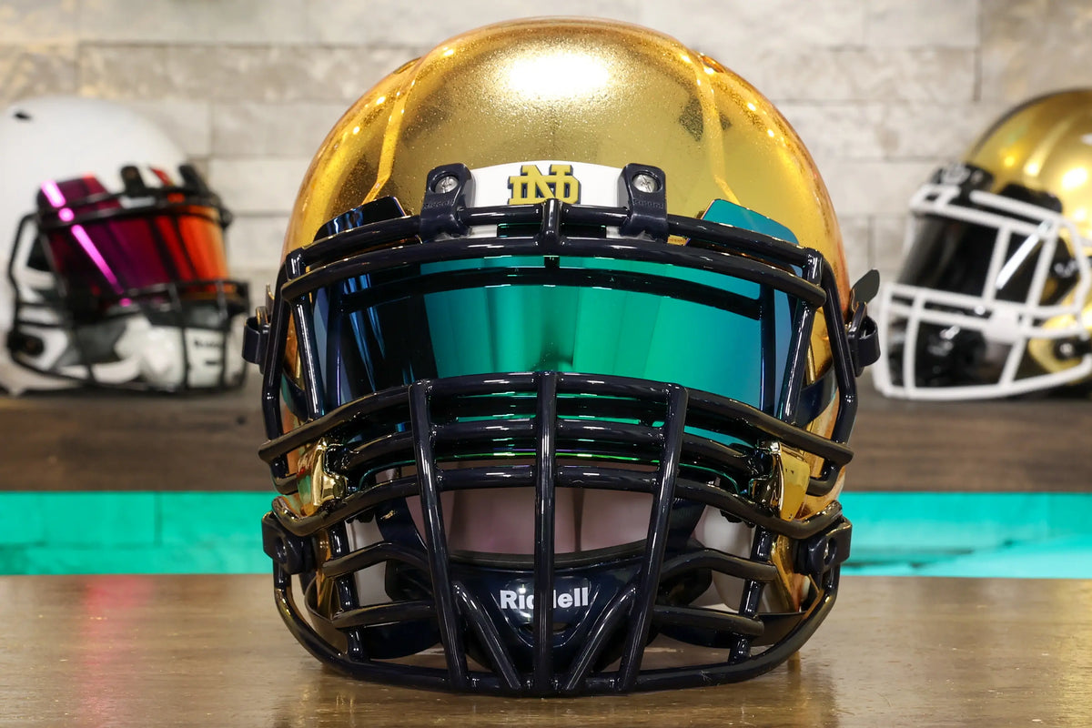 Notre Dame Fighting Irish Riddell Speed Authentic Helmet - GG Edition ...