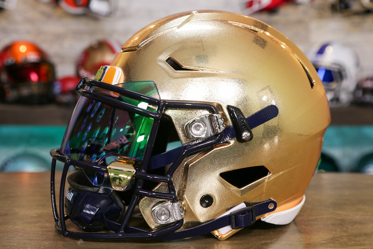 Notre Dame Fighting Irish Riddell SpeedFlex Helmet - GG Edition 00237 ...