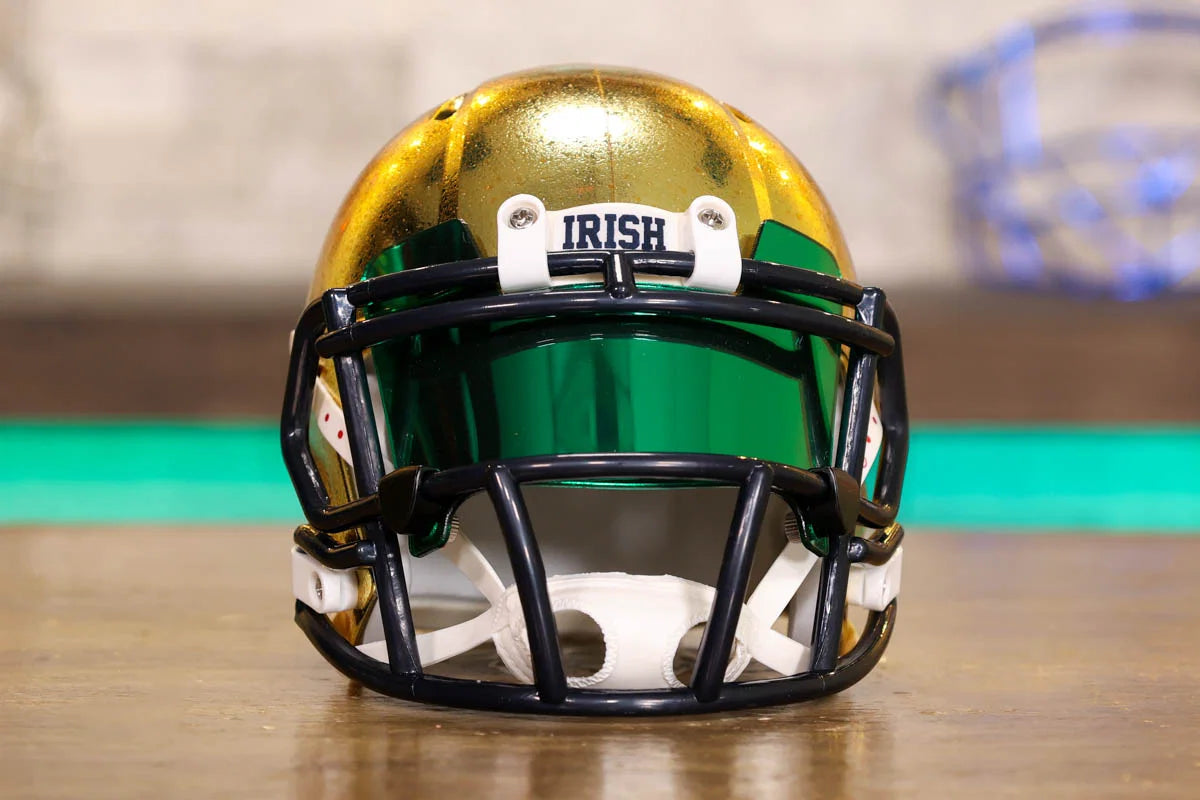Notre Dame Fighting Irish Riddell Speed Mini Helmet - GG Edition ...