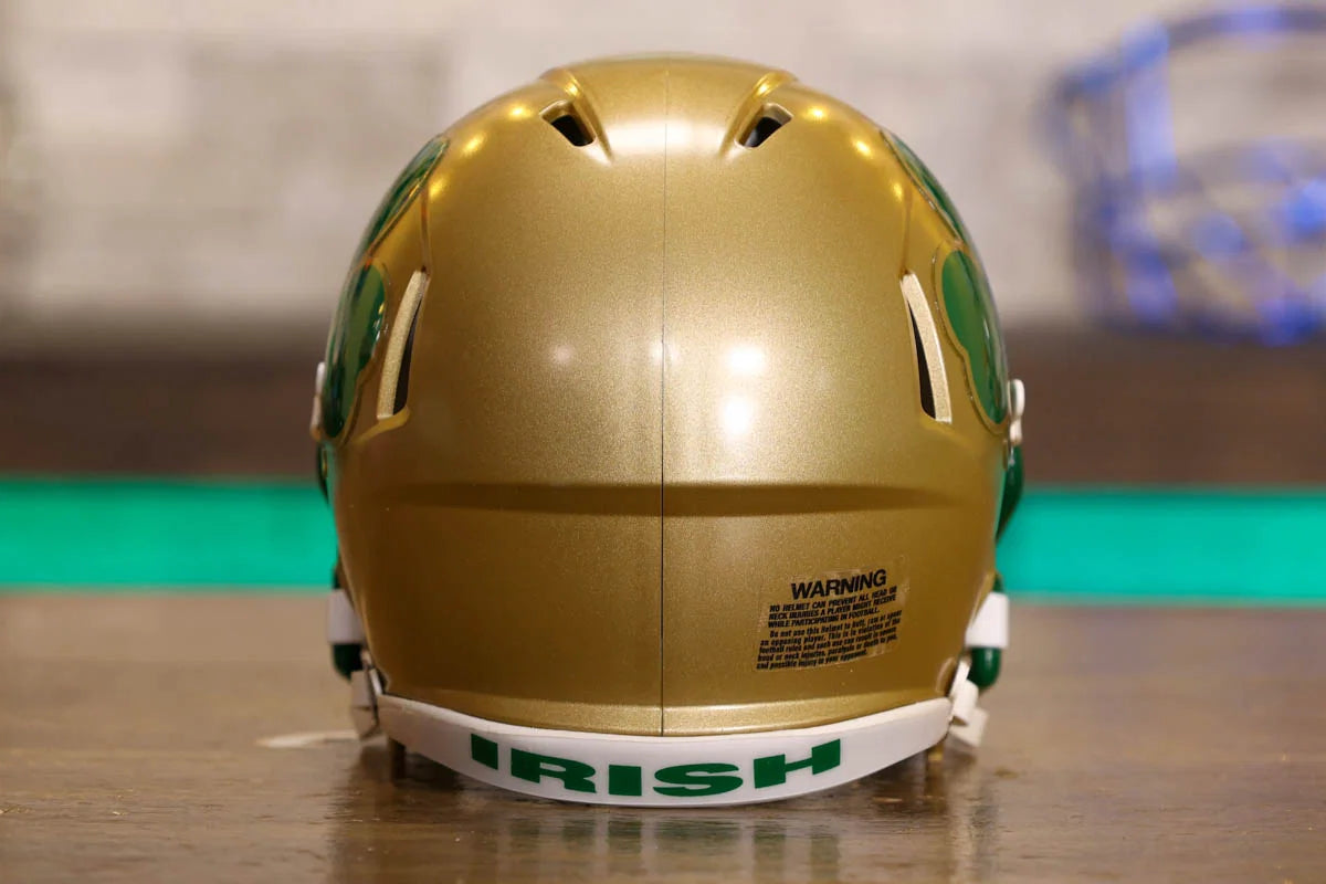 Notre Dame Fighting Irish Riddell Speed Mini Helmet - GG Edition ...