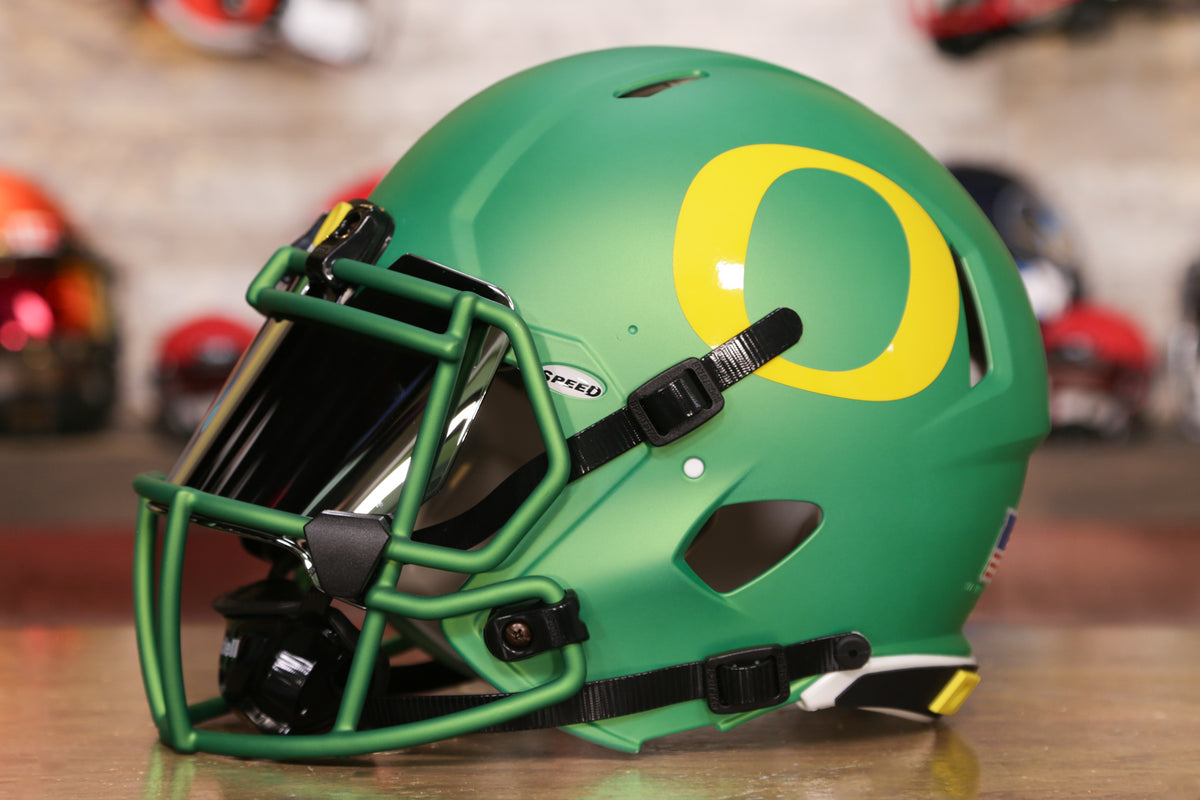 Oregon Ducks Riddell Speed Authentic Helmet - GG Edition 00294 – Green ...
