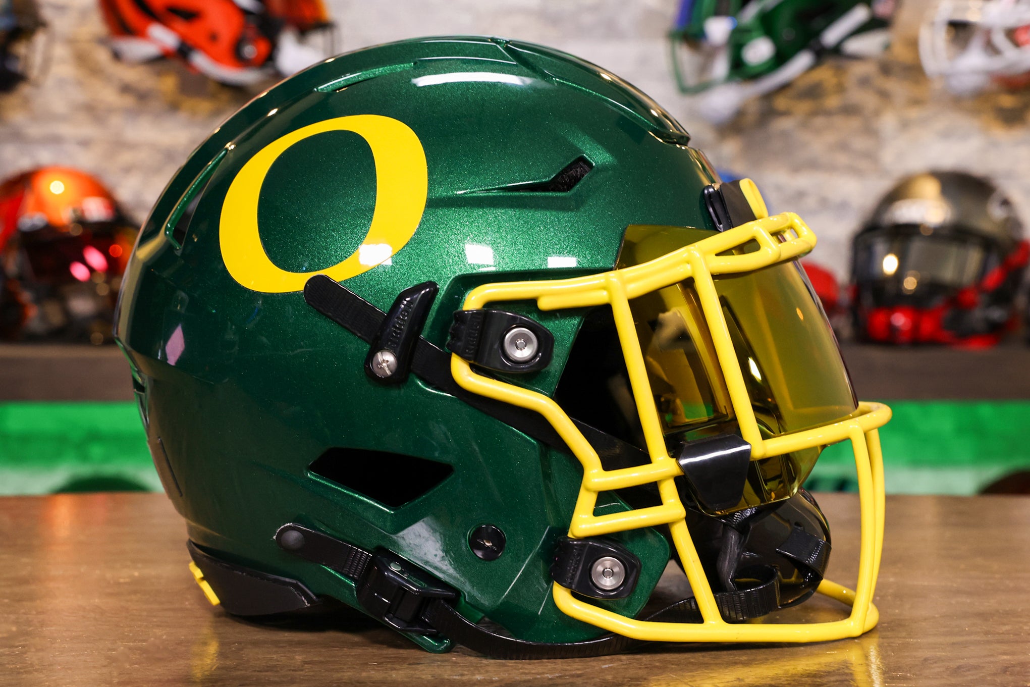 Oregon Duck Helmets