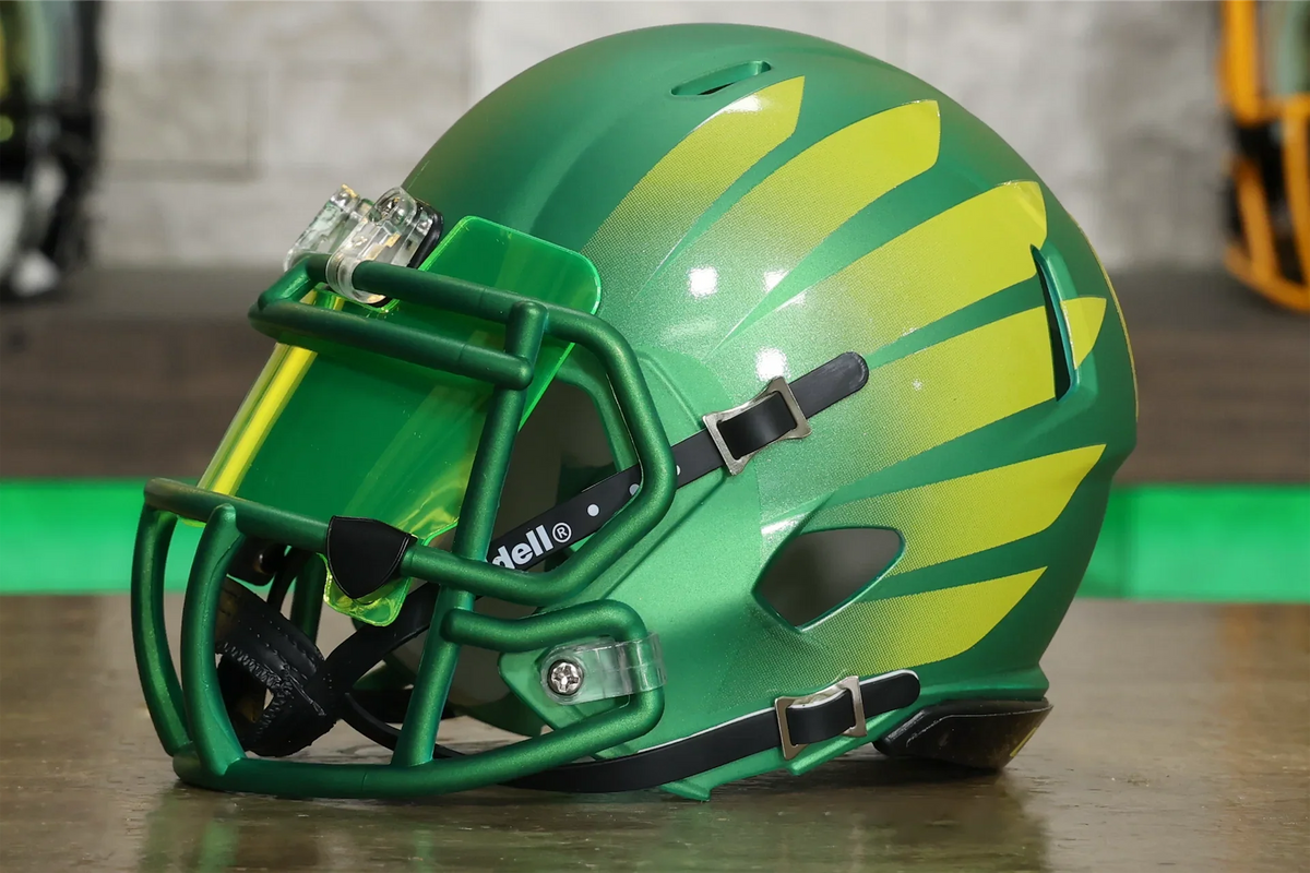 Oregon Ducks Riddell Speed Mini Helmet - GG Edition 02368 – Green ...