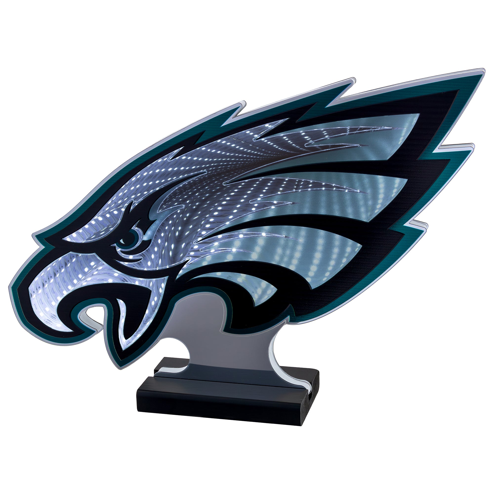 NFL LED Infinity Logo Light - Philadelphia Eagles – Green Gridiron, Inc.