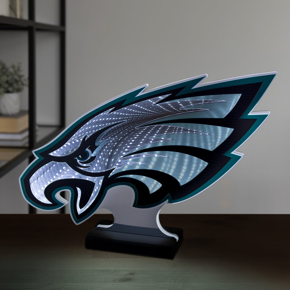 NFL LED Infinity Logo Light - Philadelphia Eagles – Green Gridiron, Inc.