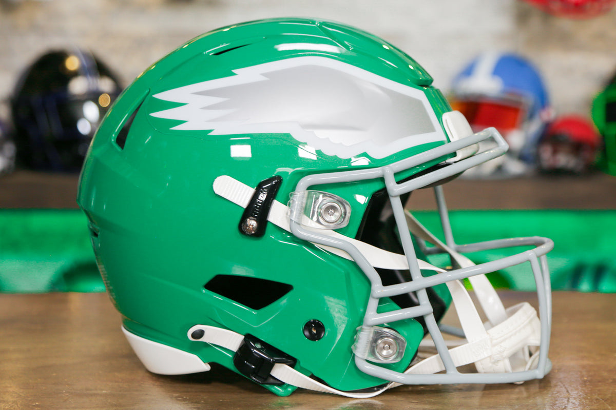 Philadelphia Eagles Riddell SpeedFlex Helmet - Kelly Green Alternate ...