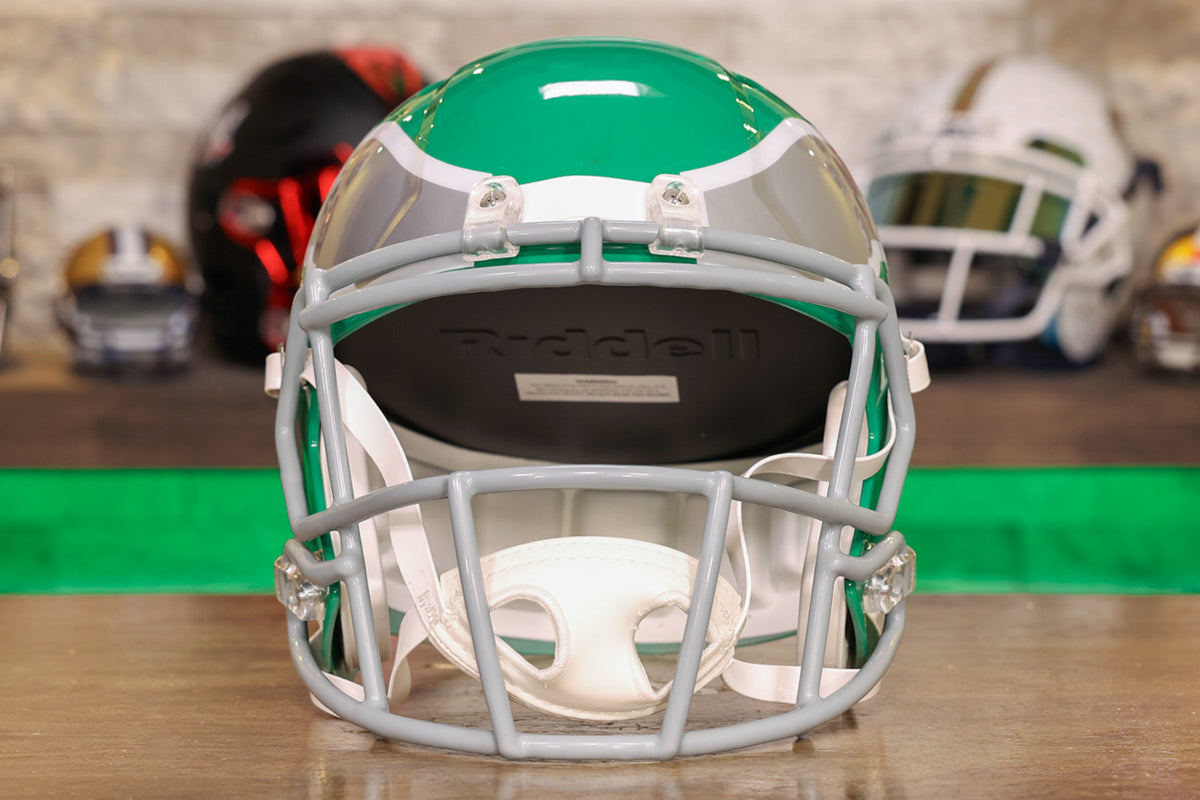 Philadelphia Eagles Riddell Speed Display Helmet - Kelly Green Alterna ...