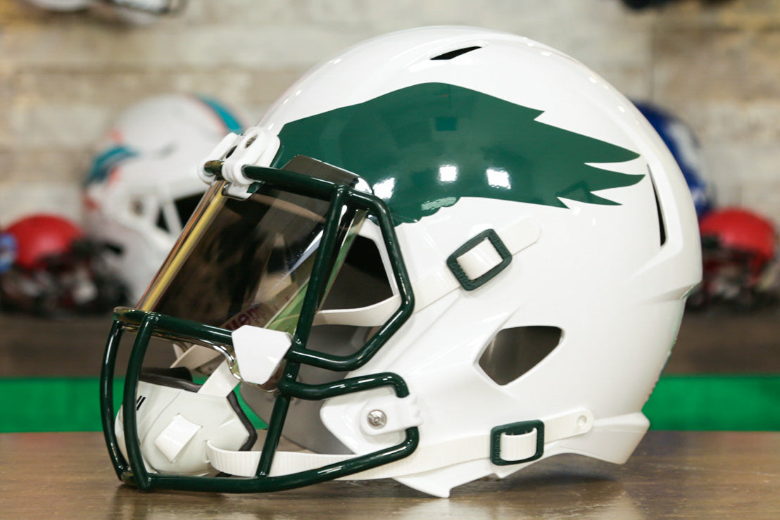 Philadelphia Eagles Riddell Display Helmet - GG Edition 00299 – Green ...