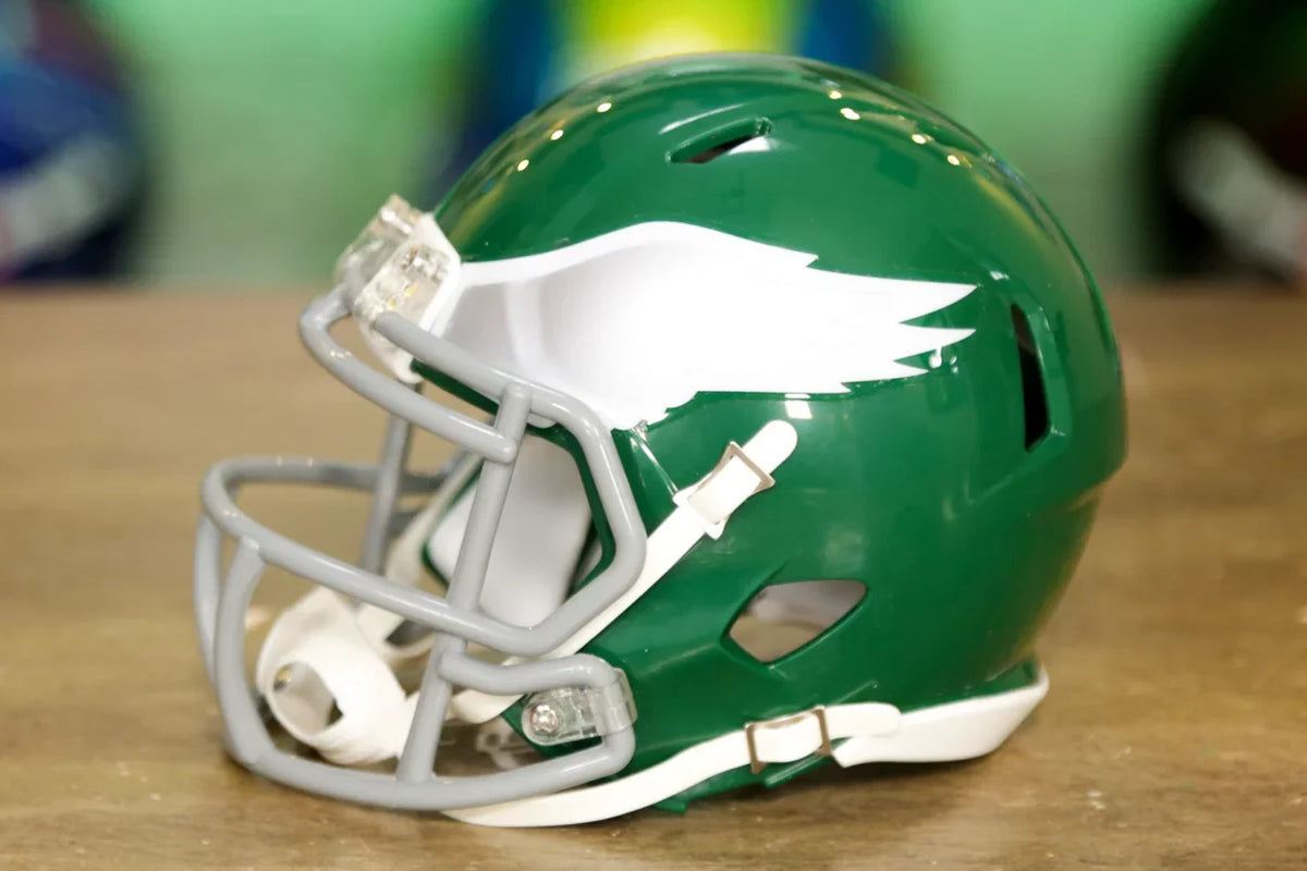 Philadelphia Eagles Riddell Speed Mini Helmet - 1974-1995 Throwback ...