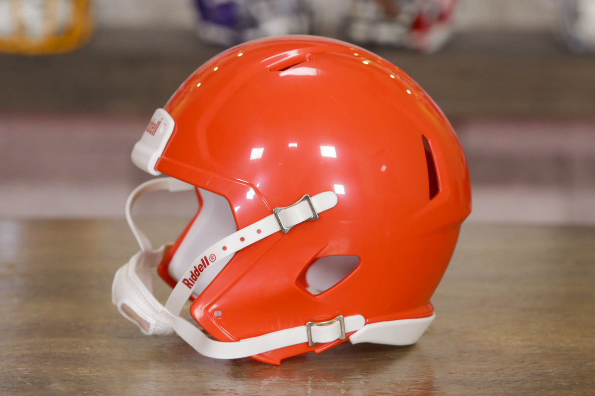 Riddell Speed Blank Mini Helmet Shell - Burnt Orange – Green Gridiron, Inc.