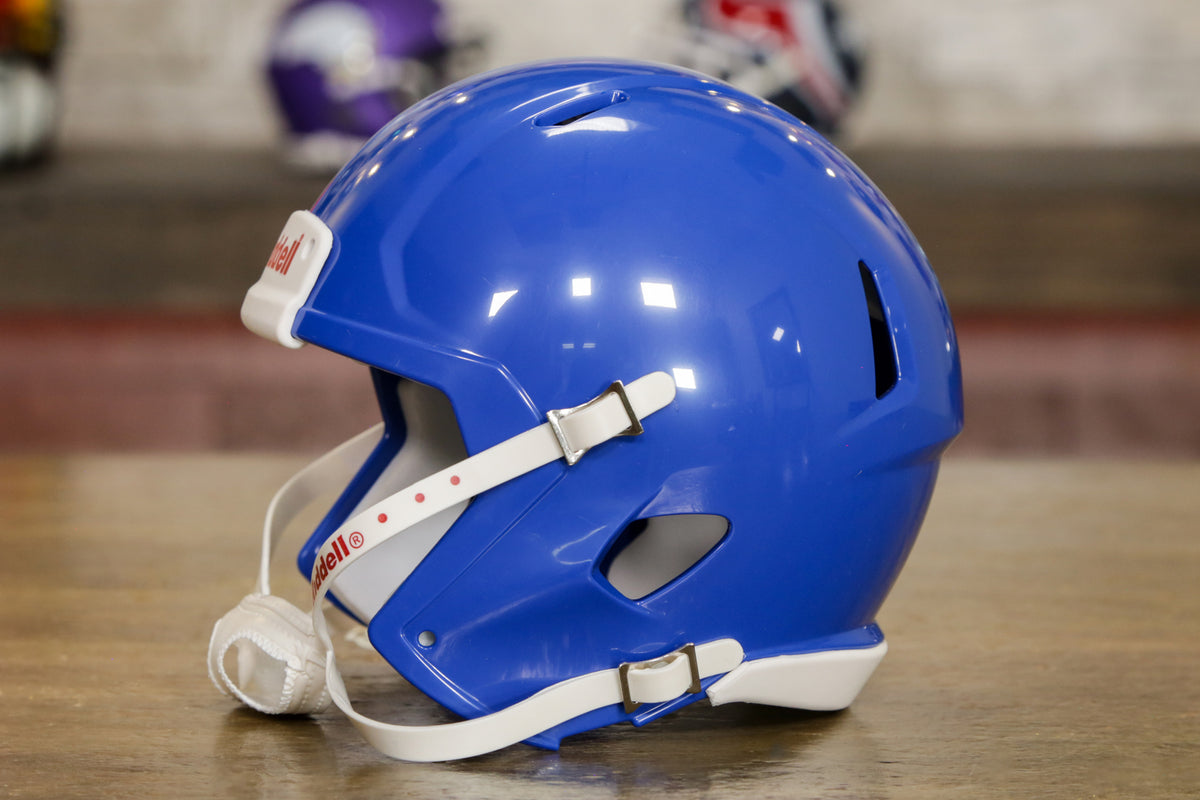 Riddell Speed Blank Mini Helmet Shell - Seattle/ Royal Blue – Green ...