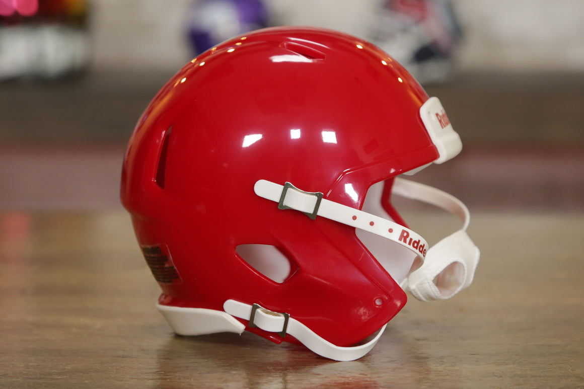 Riddell Speed Blank Mini Helmet Shell - Scarlet Red – Green Gridiron, Inc.