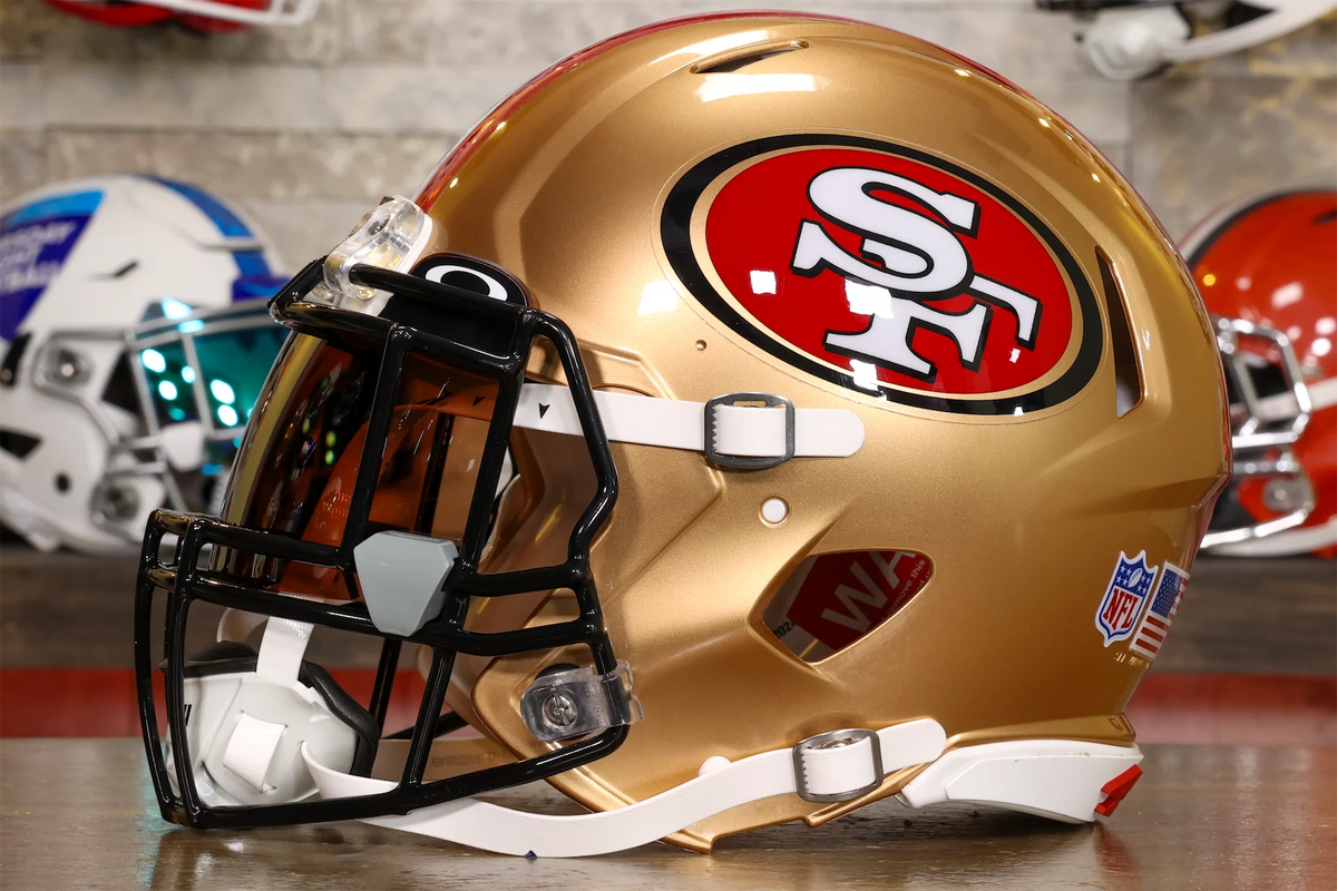San Francisco 49ers Riddell Speed Authentic Helmet - GG Edition – Green ...
