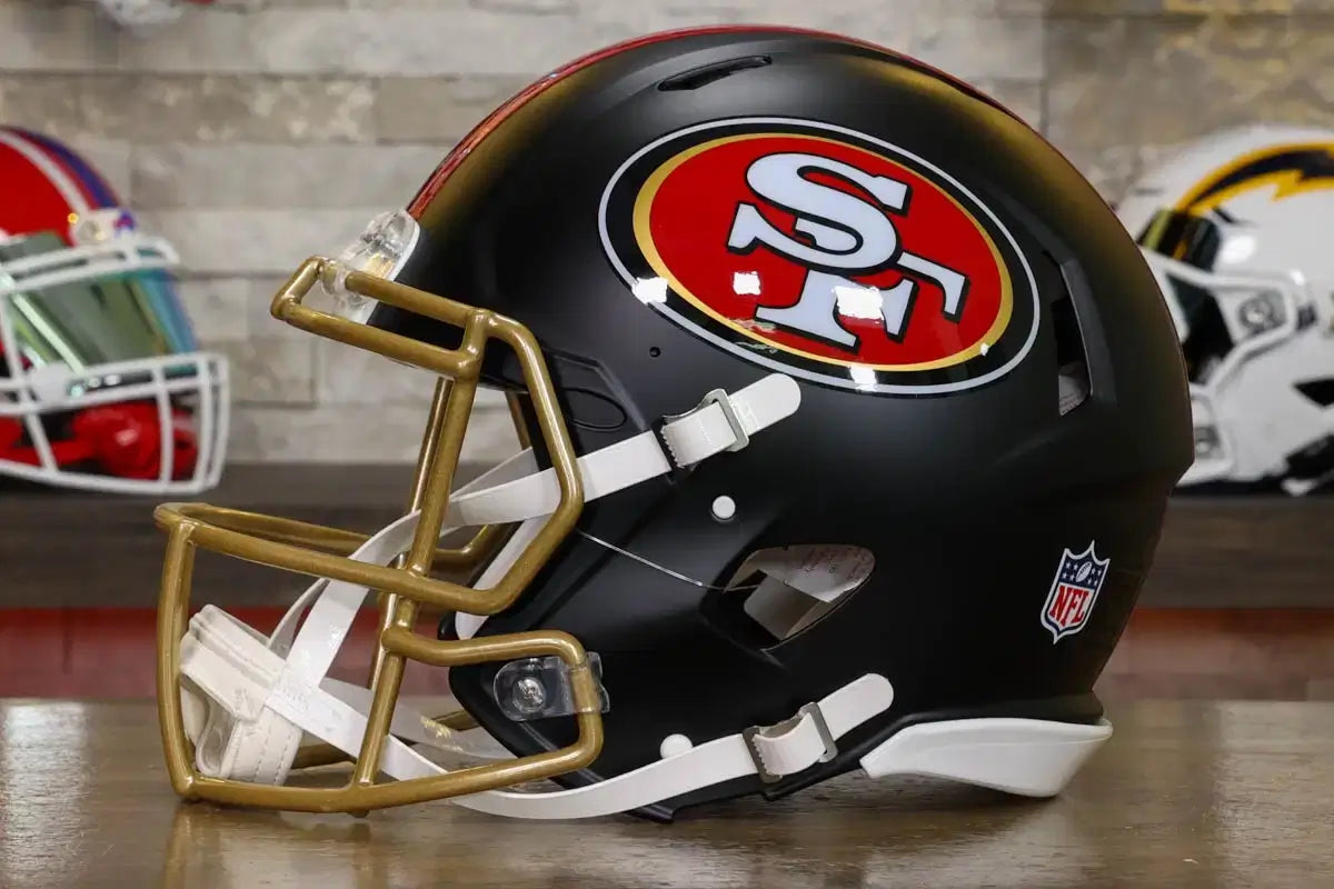 San Francisco 49ers Riddell Speed Authentic Helmet - Rivalries – Green ...