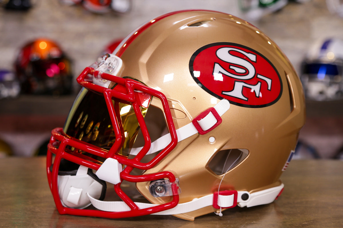 San Francisco 49ers Riddell Speed Authentic Helmet - GG Edition 00263 ...