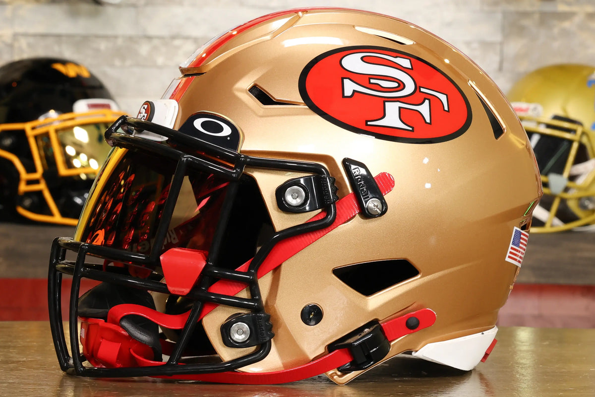 San Francisco 49ers Riddell SpeedFlex Helmet - GG Edition 02089 – Green ...