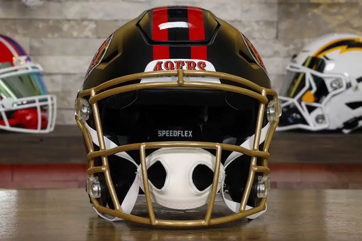San Francisco 49ers Riddell SpeedFlex Helmet - Rivalries – Green ...