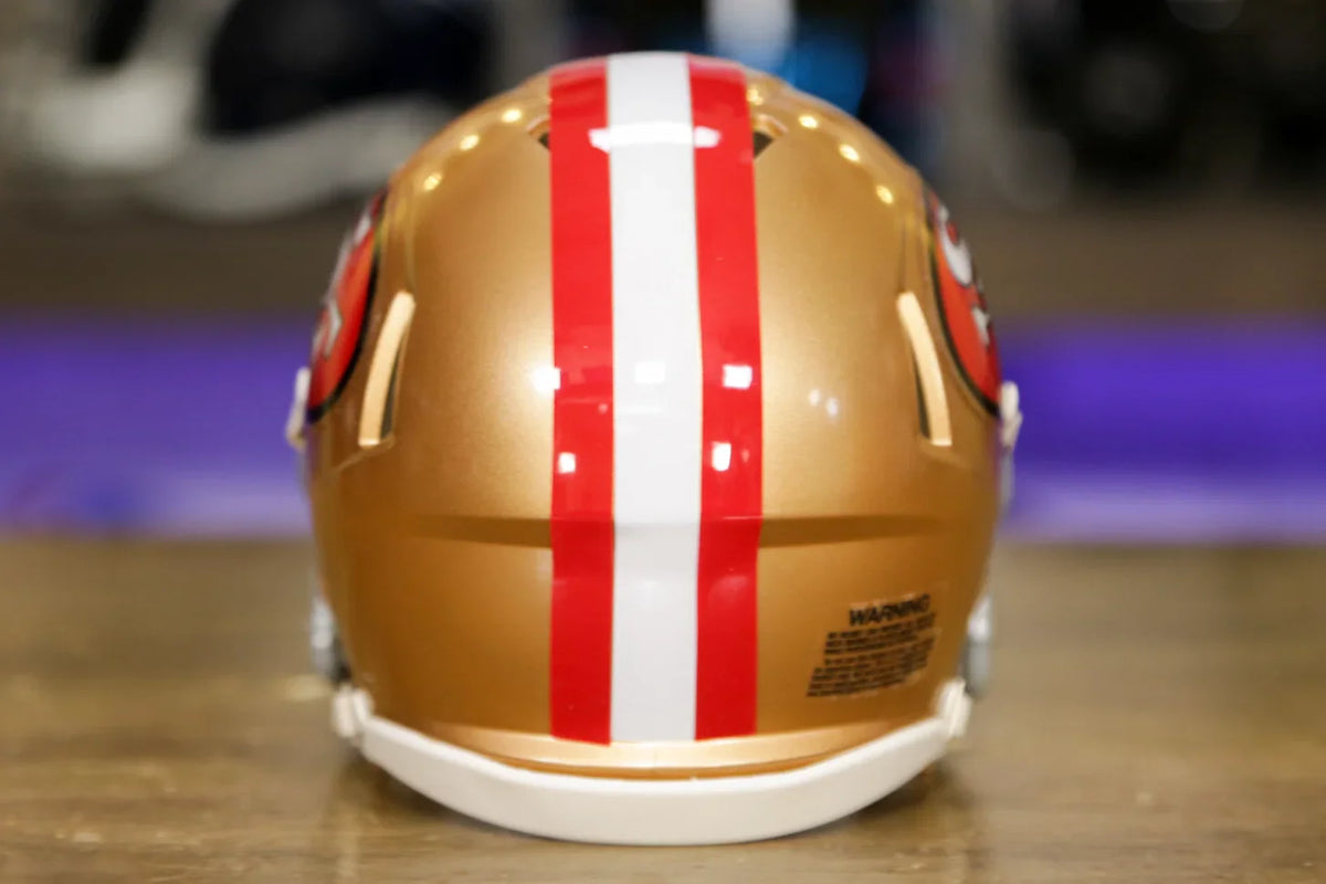 San Francisco 49ers Riddell Speed Mini Helmet - 1964-1995 Throwback ...