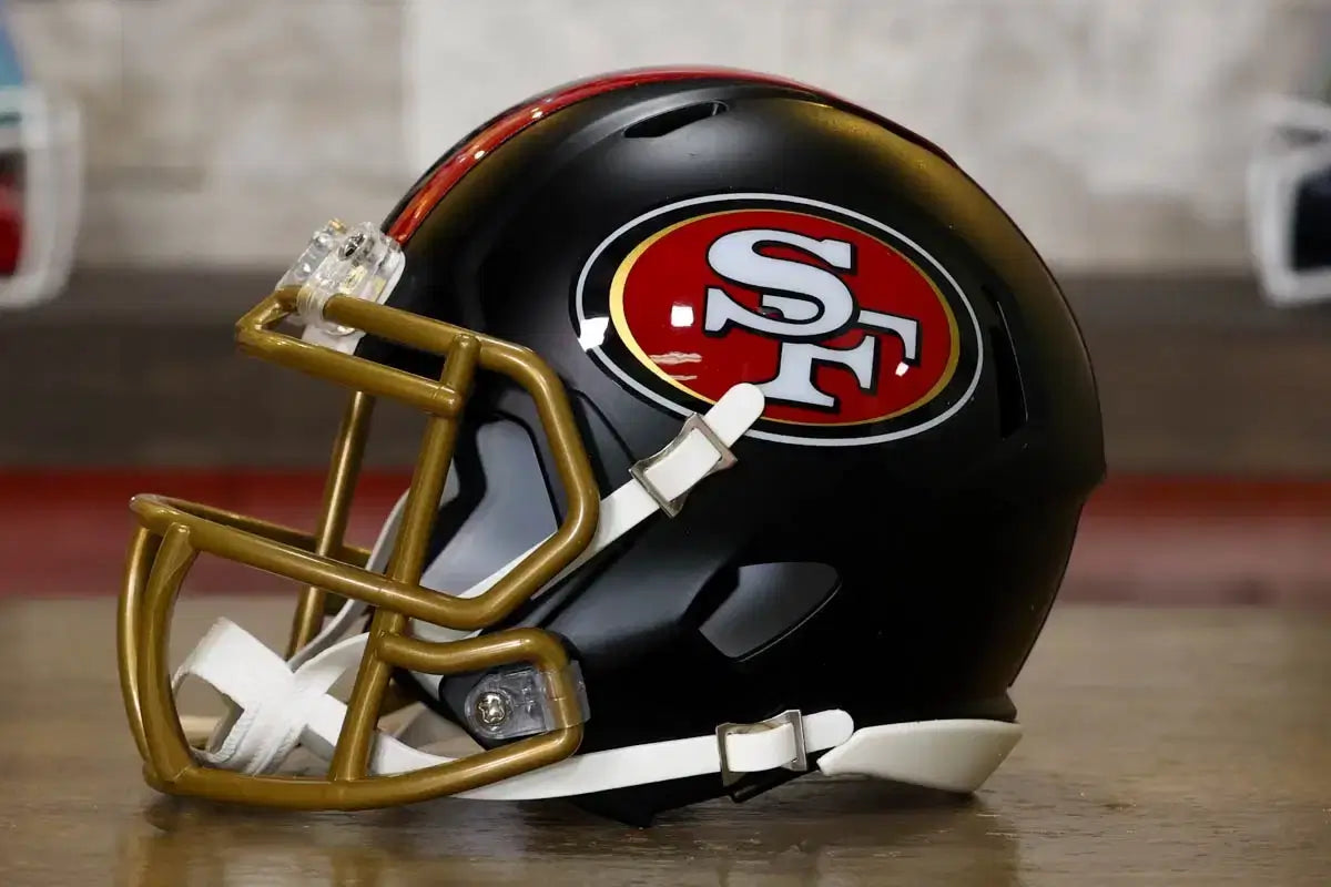 San Francisco 49ers Riddell Speed Mini Helmet - Rivalries – Green ...