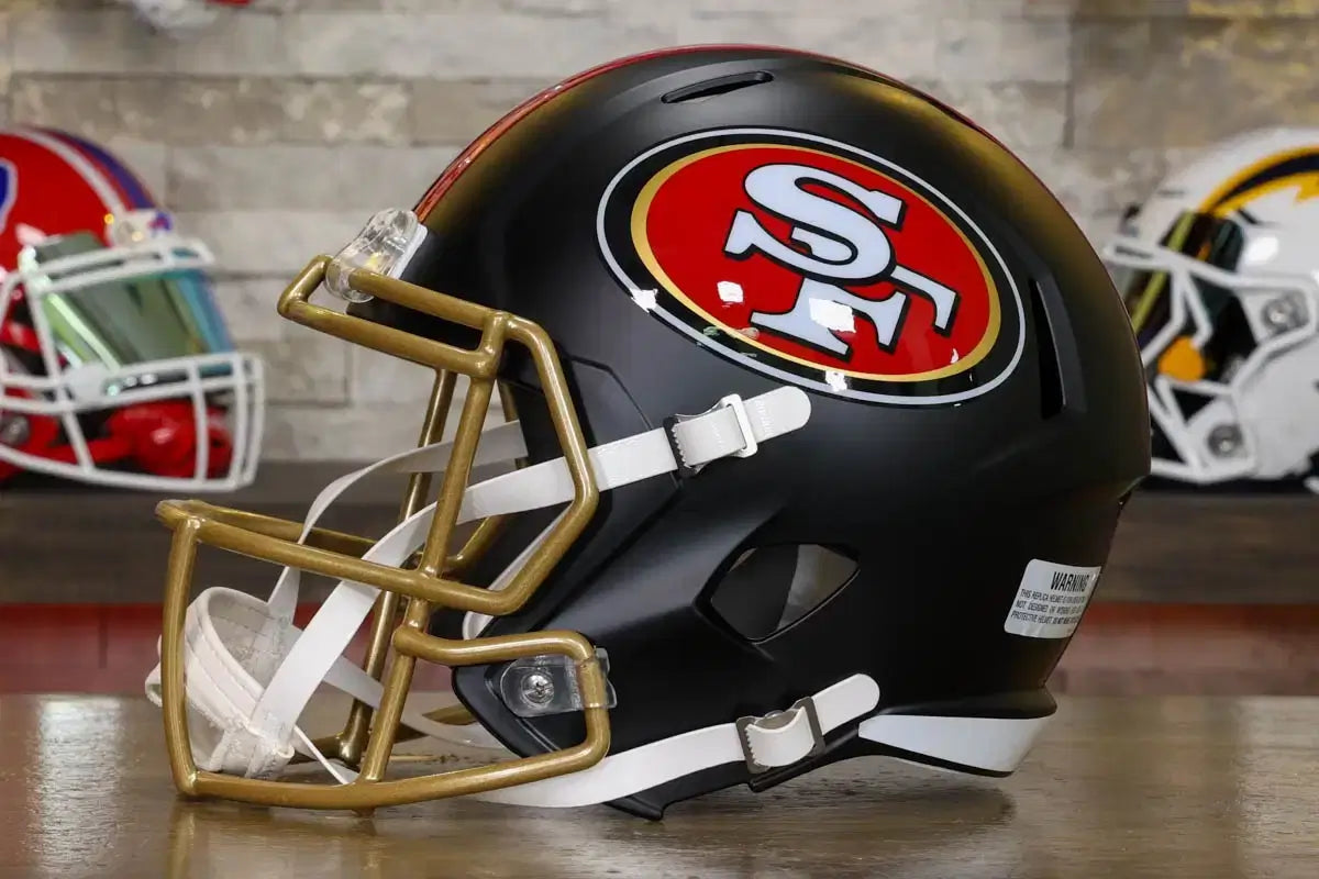 San Francisco 49ers Riddell Speed Display Helmet - Rivalries – Green ...